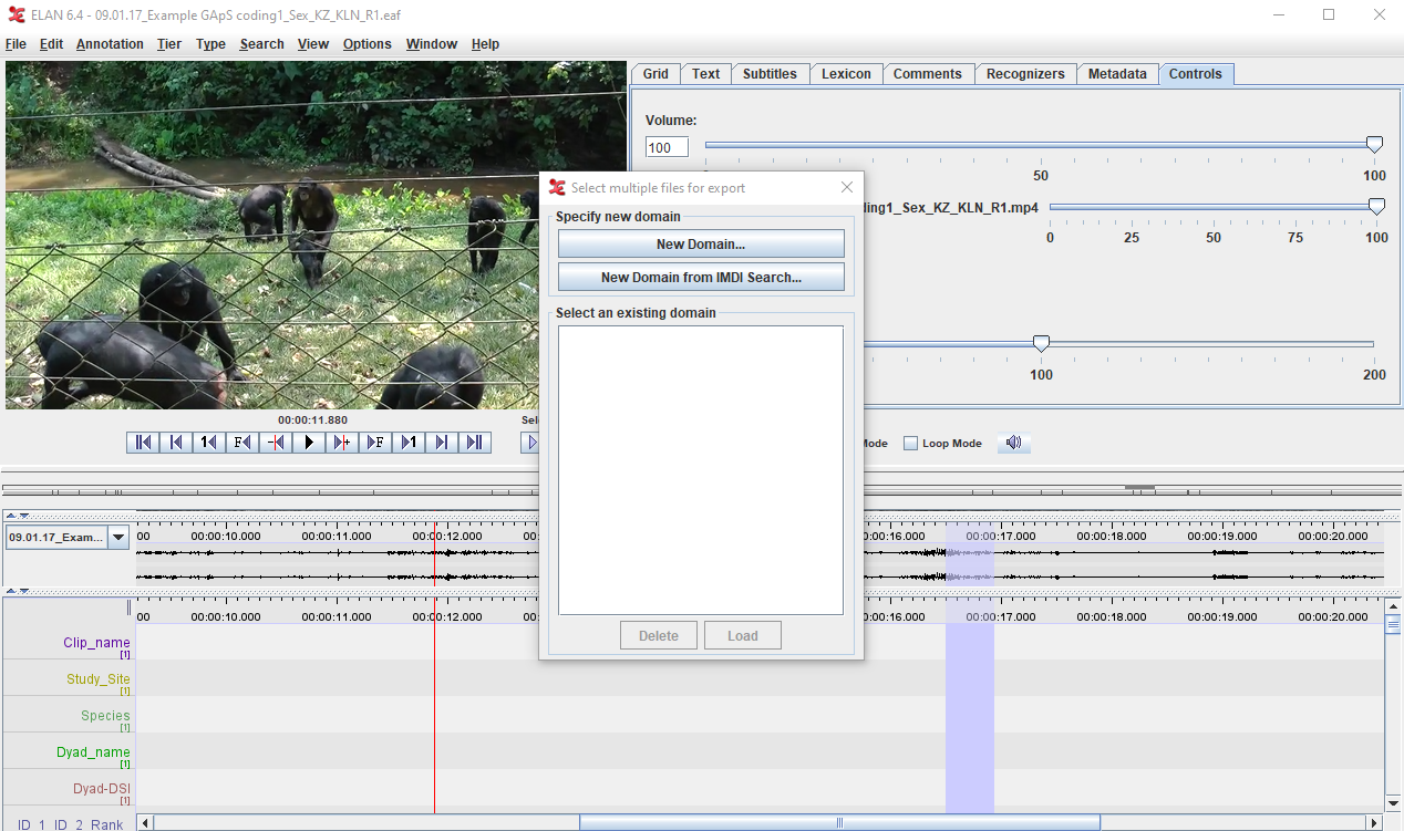 Export annotated file as Excel output file - GApS